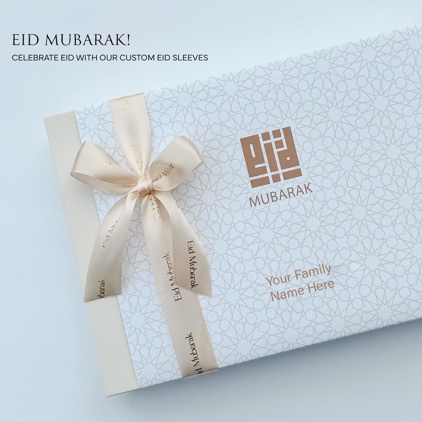 Customized Sleeve Premium Dates and Chocolate Box – Hulm USA